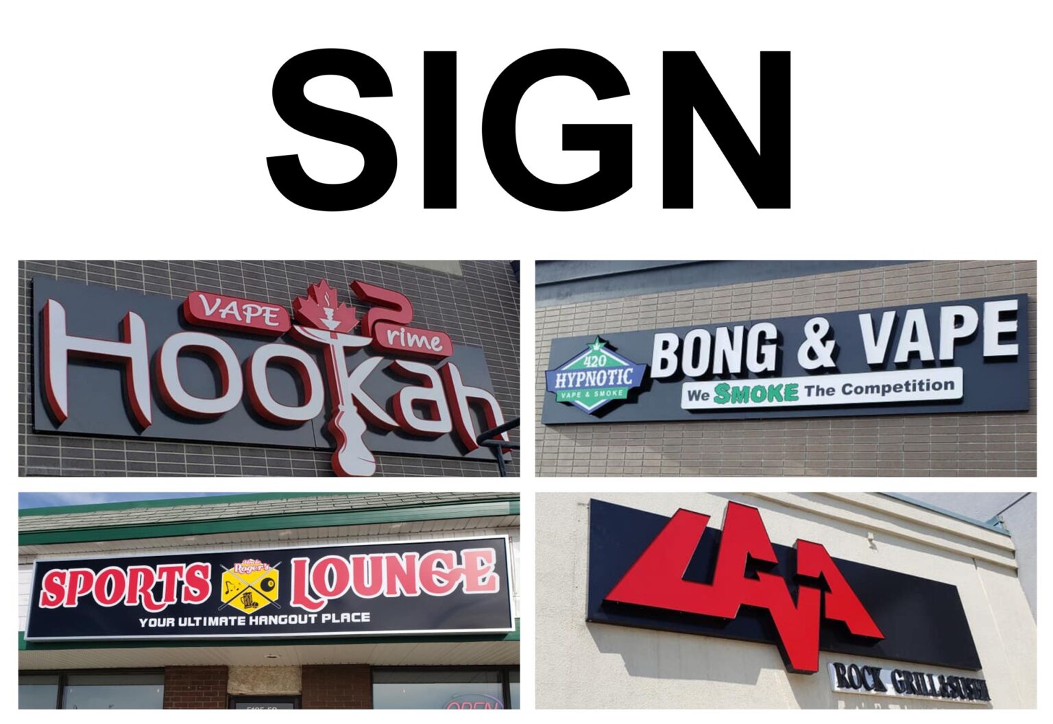 Edmonton print and sign company – VOS Print & Sign Inc.